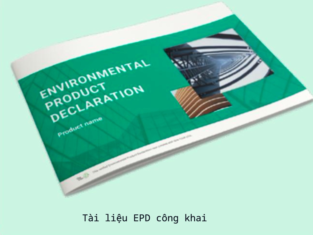 Quá trình làm Environmental Product Declaration (EPD), hay Tuyên bố Sản ...